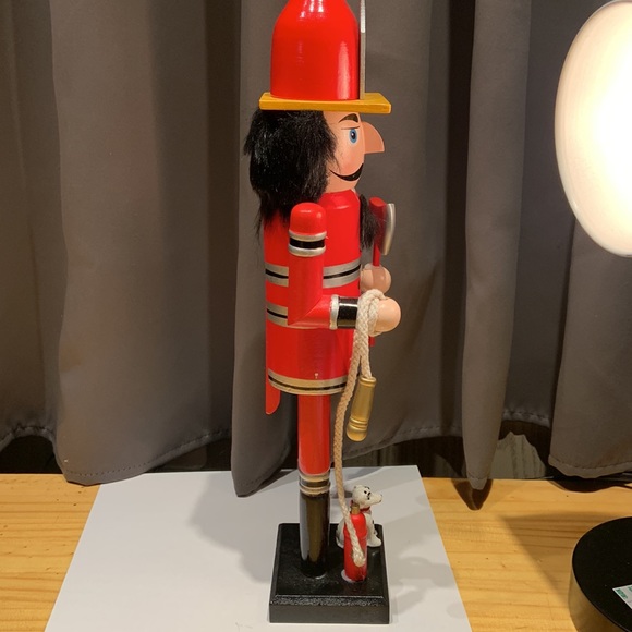 Holiday | Fire Fighter Nutcracker With Nice Detail | Poshmark